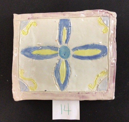 14 – Emma Maxwell – Tile Work – Ceramics – Grade 6 – The Cheboygan ...